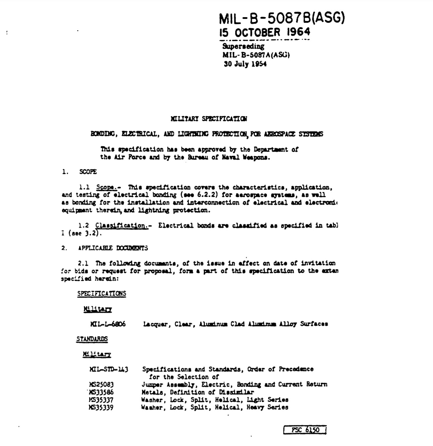 MIL-B-5087 & Bonding: Overview & Full PDF Download